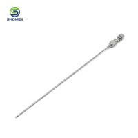 China Customized Depth Marking Stainless Steel Needle With Luer Fitting for sale