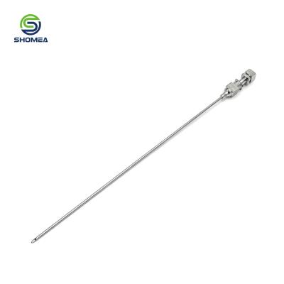 China Customized Depth Marking Stainless Steel Needle With Luer Fitting for sale