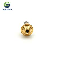 China Customized CNC Machined Composite Straight Abutment For Dental Lab Use for sale