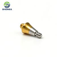 China Customized CNC Machined Composite Straight Abutment For Dental Lab Use for sale