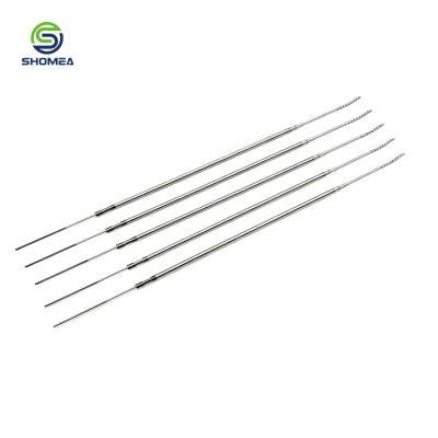 China Customized Stainless Steel Meniscus Suture Needle With Sand Blasted Tail for sale