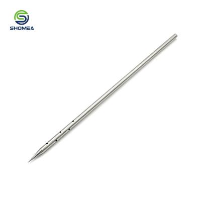 China Customized Stainless Steel Multi Side Hole Puncture Needle For Food Test for sale