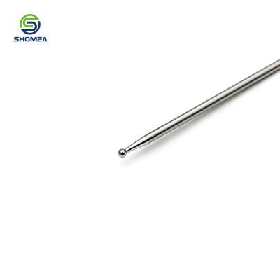 China Custom Machined Solid Stainless Steel Ball Tip Rod - Made to Customer Drawing for sale