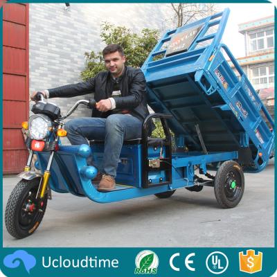 China 2021 Strong Power 60V 1000W Electric Tricycle Cargo 2900*1000*1300mm for sale