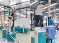 China Molecular Sieve Desiccant Filling Machine For Insulating Glass for sale