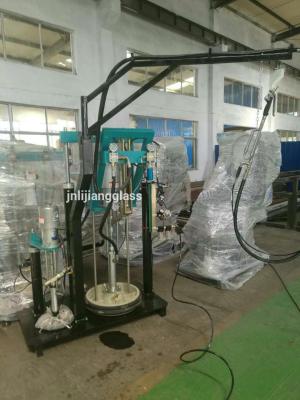 China Vertical Insulating Glass Sealant Spreading Machine Manual Operation for sale