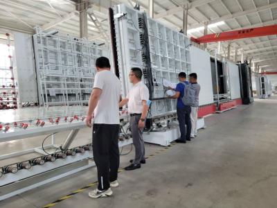 China Double Glazing Insulating Vertical Glass Washing Machine Jumbo Size for sale