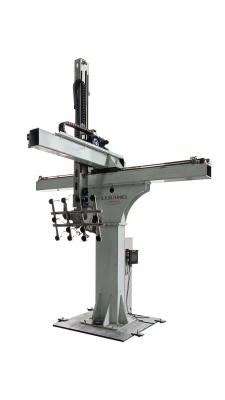 China Five Axis Insulating Glass Processing Machine For Glass Loading for sale