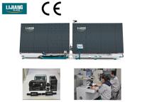 China 380 V Sealing Insulating Glass Machine Touch Screen For Polysulfide / Silicone Glue for sale
