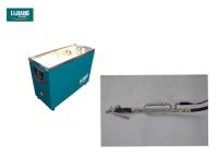 China Freezer Double Glazing Manufacturing Equipment -40℃ With Two Seaing Gun for sale