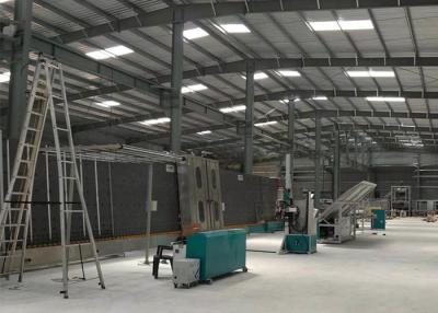 China Curtain Wall Double Glazing Equipment , Glass Production Line Touch Screen Operating for sale