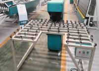China Low Noise Insulating Glass Straight Line Edging Machine With Belt Wheels for sale