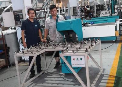 China Manual Vertical Glass Edge Grinding Machine Touch Scree Easy Maintainace for sale