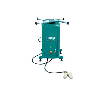China Rotated Sealant Spreading Table Insulating Glass Machine Simple And Flexible for sale