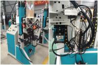 China Fast Speed LJGZ2020N Desiccant Filling Machine In Blue Color Operation Stable for sale