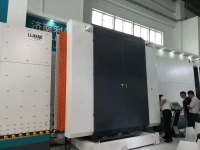 China Automatically Insulating Glass Production Line Pressing And Filling Gas Machine On for sale