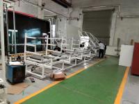 China Compact Structure Spacer Bending Machine , 12 Sets Of Racks Green Color for sale