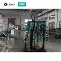 China Two Pump Sealant Spreading Machine For Hollow Glass , Silicone Extruder Machine for sale
