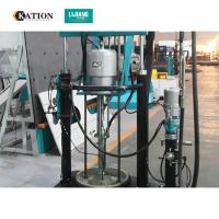 China Manual Two Pump Silicone Sealants Spreading Machine Double Insulating Glass for sale