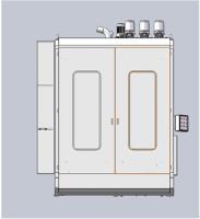 China High Speed Vertical Glass Washing Machine / 2000mm 2500mm Glass Processing Equipment for sale