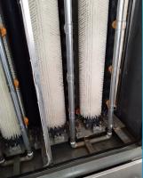 China 2000Mm Height Vertical Glass Washing Machine And Drying Machine With 0.1mm Brushes for sale
