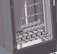 China High Speed Glass Washing And Drying Machine / Glass Cleaning Machine for sale