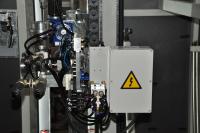 China Automatic Vertical Double Glass Insulated Glass Sealing Robot Machine For Sealant Spreading Processing for sale