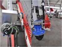China Vertical Low E Film Deleting Machine For Insulating Glass Production for sale