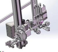 China 300*450mm Insulating Glass Sealing Robot Sealant Spreading Glass for sale