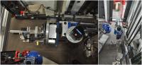 China Max Glass Szie 2500*4500mm Vertical Insulating Glass Machine / Double Glass Machine Sealing Robot for sale