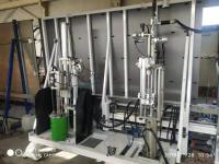China Max Glass Szie 2500*4500mm Vertical Insulating Glass Machine / Double Glass Machine Sealing Robot for sale