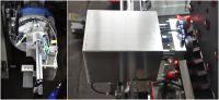 China Max Glass Szie 2500*4500mm Vertical Insulating Glass Machine / Double Glass Machine Sealing Robot for sale