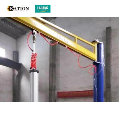 China Insulating Glass Lifting Cantilever Crane With Four Lifting Suckers 1000KG for sale