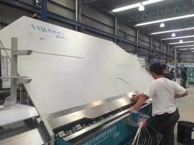 China Green Stainless Steel Glass Spacer / Aluminum Bending Machine Servo System for sale
