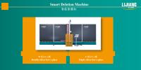 China Vertical Low E Glass Film Deletion Machine For Making Double Glazing Glass for sale