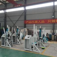 China Desiccant Filling Machine can automatically achieve actions of drilling holes automatically in the spacer frames for sale