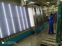 China Insulating Glass Vertical 60mm Washing And Drying Machine for sale