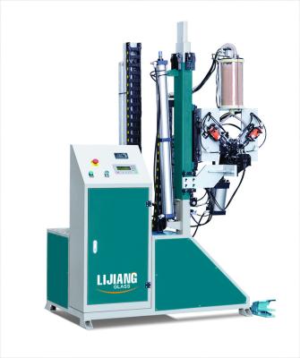 China Desiccant Filling Machine can automatically achieve actions of drilling holes automatically in the spacer frames, for sale