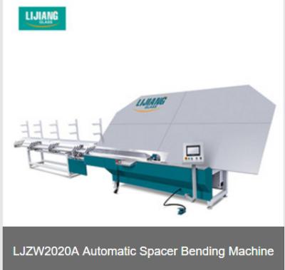 China Auto Steel Bar Bending Machine For Aluminum Strip Supporting Warm Edging for sale