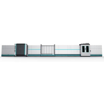 China Super Fast Double Pressing And Filling Insulating Glass Processing Line With Air Transfer for sale
