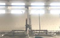 China Servo Motors Driven Sealing Robot Machine / Vertical Insulating Glass Sealing Robot for sale