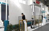China Servo Motors Driven Sealing Robot Machine / Vertical Insulating Glass Sealing Robot for sale