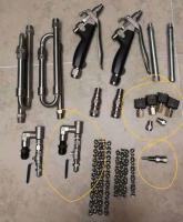 China Manual Two Pump Sealants Spreading Machine For Coating Double Glazing Glass for sale