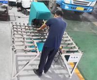 China Manual Glass Edge Grinding Machine For Making Double Glazing Glass for sale