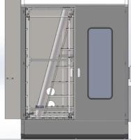 China Stailess Vertical Washing And Drying Machine Easy Opration Glass Cleaning for sale