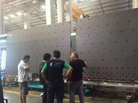 China Full Automatic Sealing Robot For Insulating Glass Processing , Stepped Glass And Shaped Glass for sale