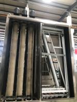 China High Speed Vertical Glass Washing Machine Air Drying Machine Frequency Control for sale