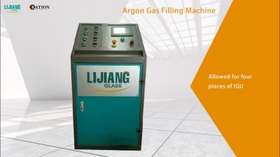 China Insulating Glass Production Line Manual Argon Gas Filling Machine for sale