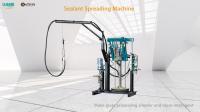 China 2 Part Silicone Extruder Machine Secondary Sealing Machine For Insulating Glass Making for sale