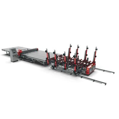 China CNC Control Fast ±0.20mm/M Glass Cutting Saw Machine for sale